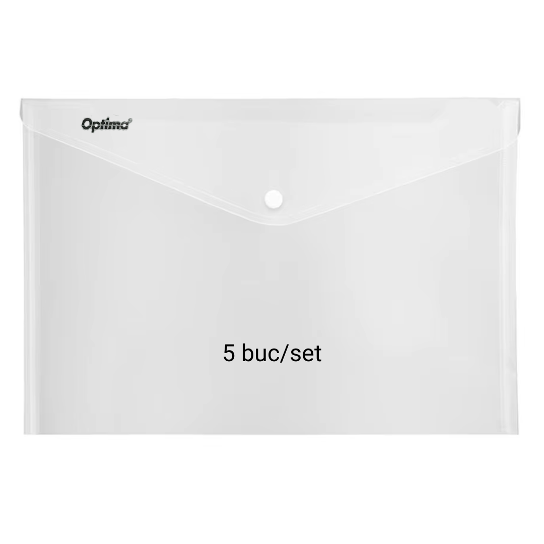 Mapa Pp Protectie Documente A3 Landscape, Inchidere Cu Capsa, 5/set ...